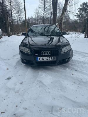 Black Audi A4 2007 in Liepaja, with an engine capacity of 2.00 L and mileage of 290 thousand km for 3800 €, photo  on AUTOMOTO.COM.LV