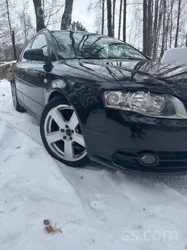 Black Audi A4 2007 in Liepaja, with an engine capacity of 2.00 L and mileage of 290 thousand km for 3800 €, photo 3 on AUTOMOTO.COM.LV