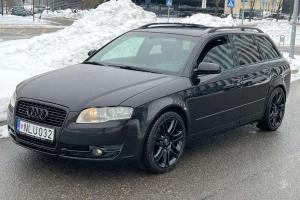 Melns Audi A4 2007 Viļņa, ar dzinēja tilpumu 2.70 L un nobraukumu 336 tūkst. km par 2700 €, foto 2 vietnē AUTOMOTO.COM.LV