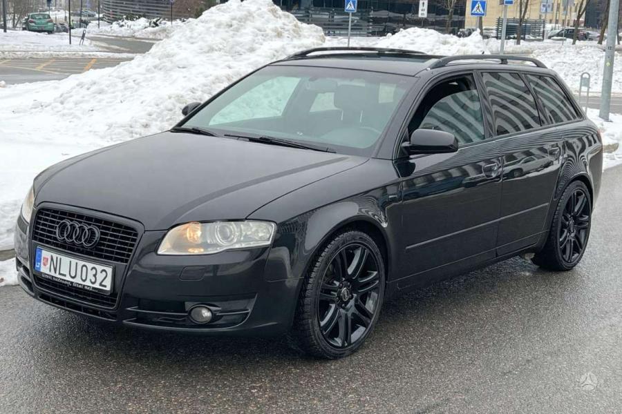 Melns Audi A4 2007 Viļņa, ar dzinēja tilpumu 2.70 L un nobraukumu 336 tūkst. km par 2700 €, foto 2 vietnē AUTOMOTO.COM.LV