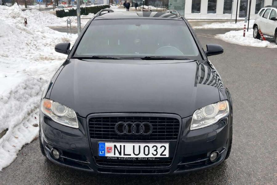Melns Audi A4 2007 Viļņa, ar dzinēja tilpumu 2.70 L un nobraukumu 336 tūkst. km par 2700 €, foto 7 vietnē AUTOMOTO.COM.LV