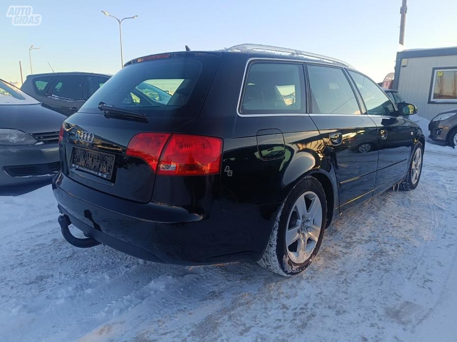 Black Audi A4 2007 in Kretinga, with an engine capacity of 2.00 L and mileage of 278 thousand km for 3650 €, photo 6 on AUTOMOTO.COM.LV