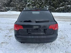 Black Audi A4 2007 in Telschi, with an engine capacity of 2.00 L and mileage of 286 thousand km for 2700 €, photo 6 on AUTOMOTO.COM.LV