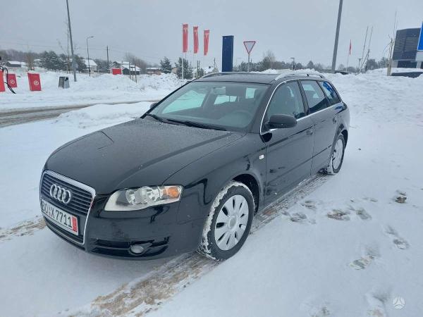 Melns Audi A4 2007 Viļņa, ar dzinēja tilpumu 1.99 L un nobraukumu 252 tūkst. km par 3550 €, foto 4 vietnē AUTOMOTO.COM.LV
