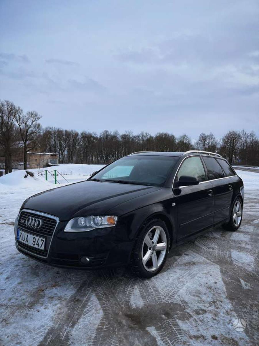 Melns Audi A4 2007 Kalvarija, ar dzinēja tilpumu 1.97 L un nobraukumu 312 tūkst. km par 3200 €, foto 1 vietnē AUTOMOTO.COM.LV