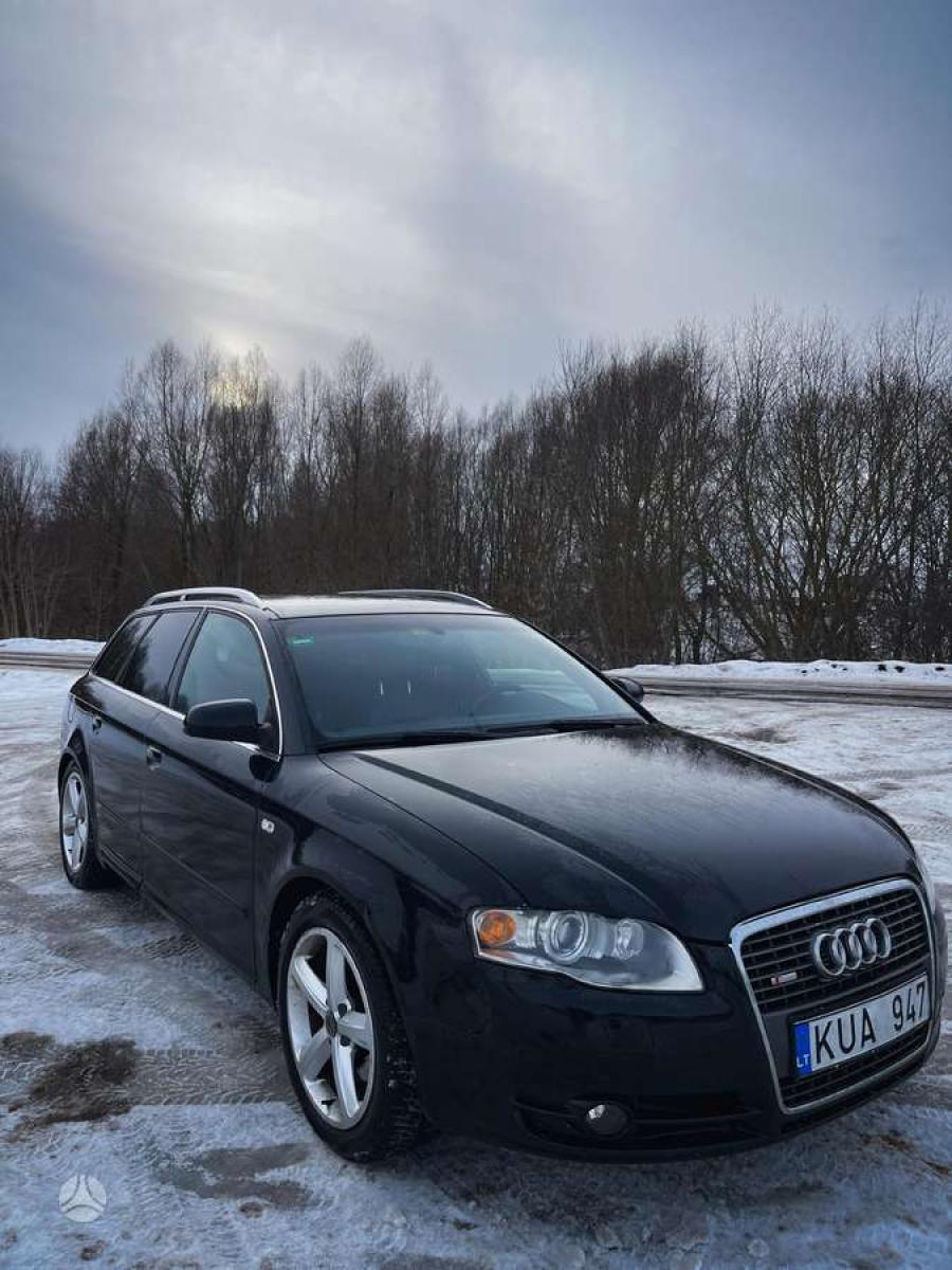 Melns Audi A4 2007 Kalvarija, ar dzinēja tilpumu 1.97 L un nobraukumu 312 tūkst. km par 3200 €, foto 2 vietnē AUTOMOTO.COM.LV