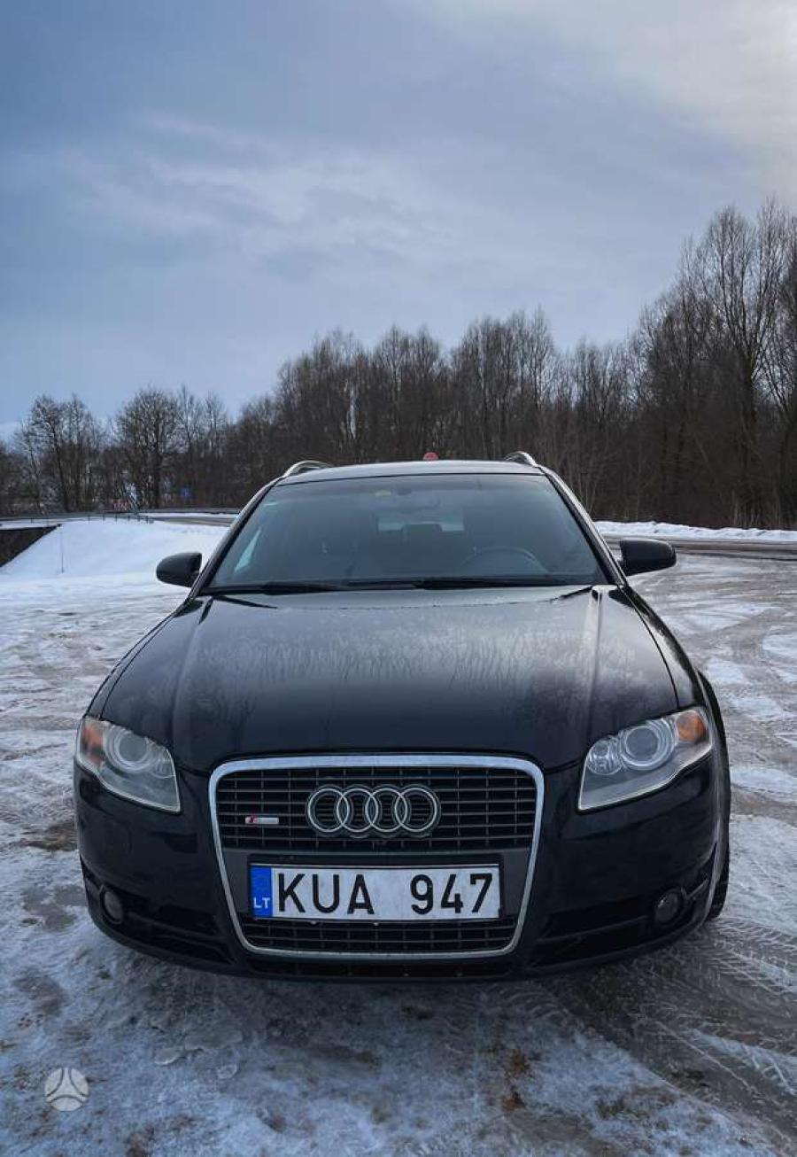 Melns Audi A4 2007 Kalvarija, ar dzinēja tilpumu 1.97 L un nobraukumu 312 tūkst. km par 3200 €, foto 3 vietnē AUTOMOTO.COM.LV