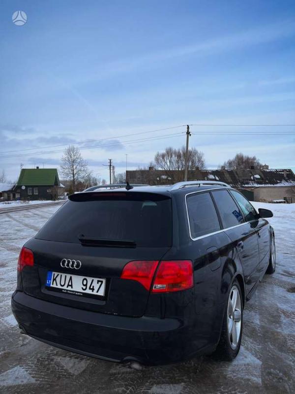 Melns Audi A4 2007 Kalvarija, ar dzinēja tilpumu 1.97 L un nobraukumu 312 tūkst. km par 3200 €, foto 4 vietnē AUTOMOTO.COM.LV