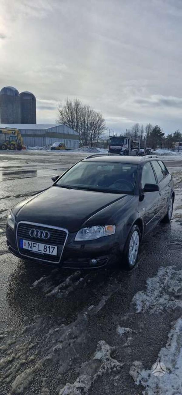 Black Audi A4 2007 in Sakiai, with an engine capacity of 1.97 L and mileage of 257 thousand km for 3150 €, photo 1 on AUTOMOTO.COM.LV