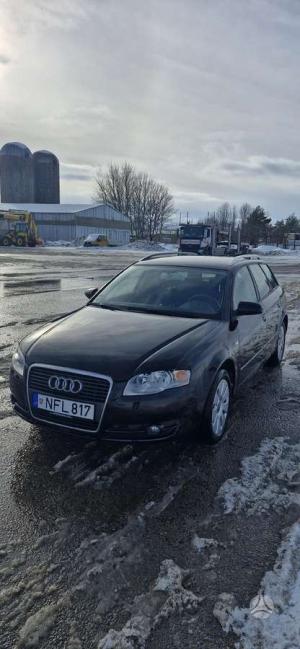 Black Audi A4 2007 in Sakiai, with an engine capacity of 1.97 L and mileage of 257 thousand km for 3150 €, photo  on AUTOMOTO.COM.LV