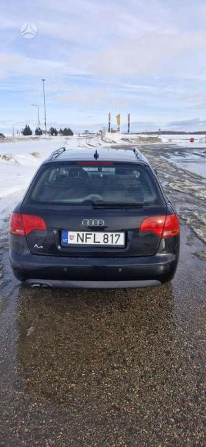 Black Audi A4 2007 in Sakiai, with an engine capacity of 1.97 L and mileage of 257 thousand km for 3150 €, photo 4 on AUTOMOTO.COM.LV