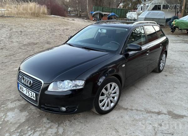 Melns Audi A4 2007 Rīga, ar dzinēja tilpumu 1.90 L un nobraukumu 270 tūkst. km par 4050 €, foto 1 vietnē AUTOMOTO.COM.LV