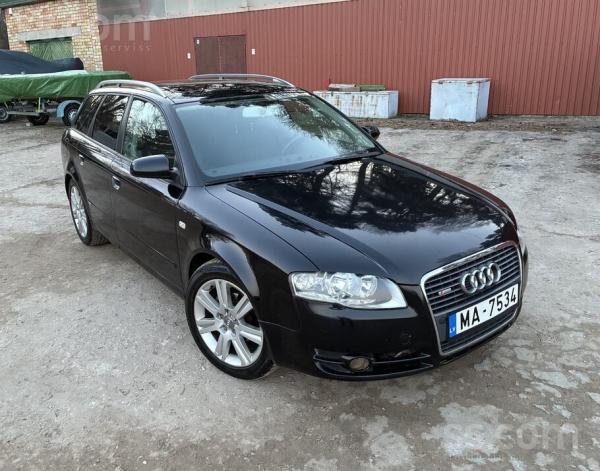 Melns Audi A4 2007 Rīga, ar dzinēja tilpumu 1.90 L un nobraukumu 270 tūkst. km par 4050 €, foto 2 vietnē AUTOMOTO.COM.LV