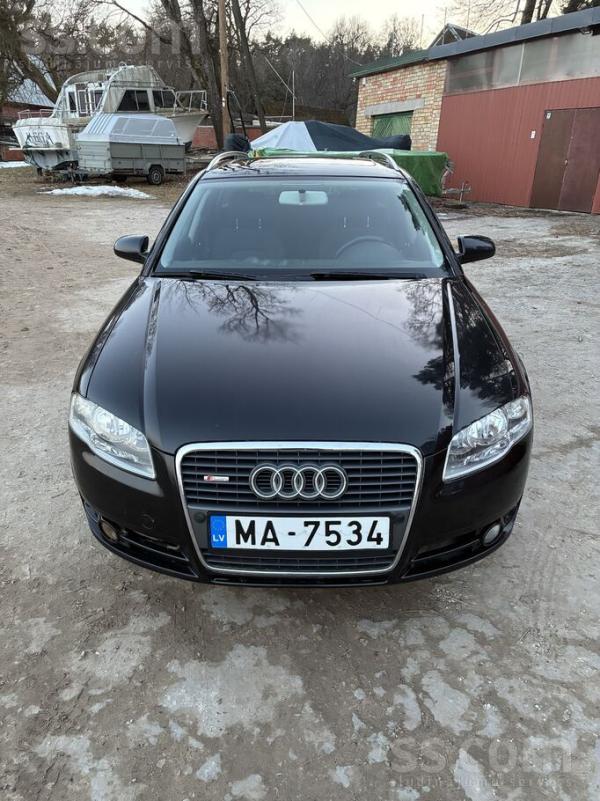 Melns Audi A4 2007 Rīga, ar dzinēja tilpumu 1.90 L un nobraukumu 270 tūkst. km par 4050 €, foto 3 vietnē AUTOMOTO.COM.LV