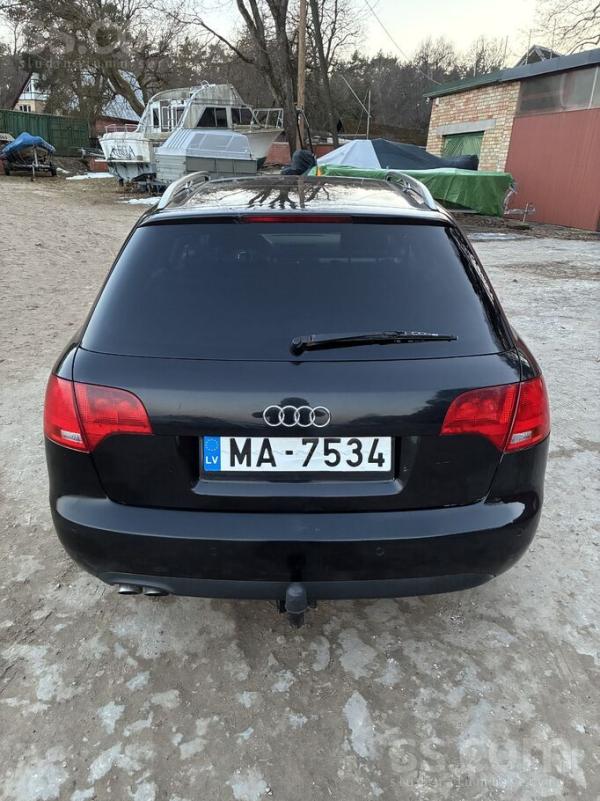Melns Audi A4 2007 Rīga, ar dzinēja tilpumu 1.90 L un nobraukumu 270 tūkst. km par 4050 €, foto 6 vietnē AUTOMOTO.COM.LV