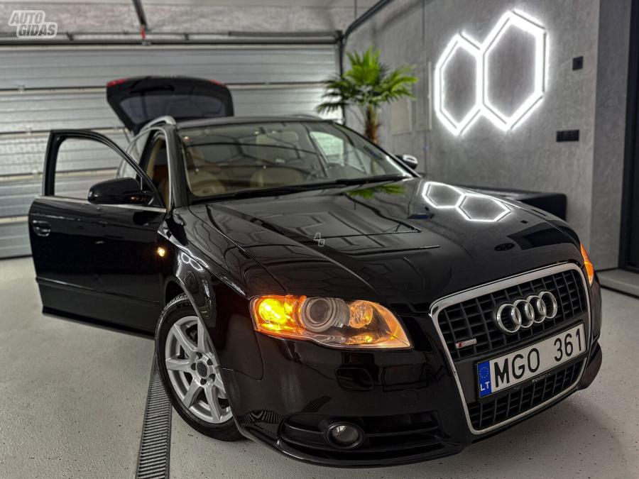 Black Audi A4 2007 in Kaunas, with an engine capacity of 2.00 L and mileage of 260 thousand km for 3650 €, photo 5 on AUTOMOTO.COM.LV