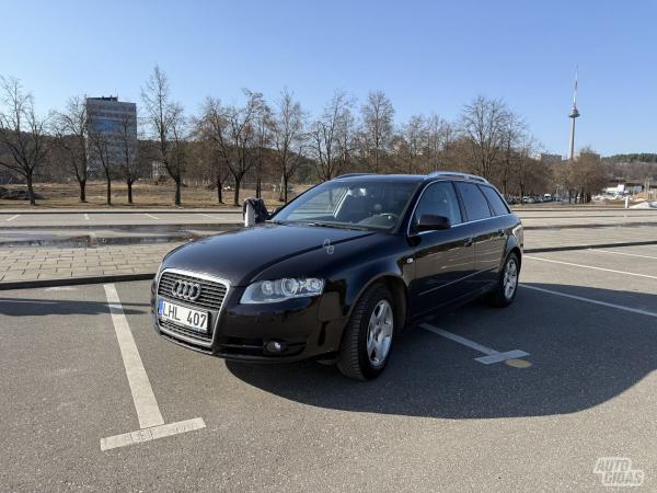 Black Audi A4 2007 in Vilnius, with an engine capacity of 2.00 L and mileage of 270 thousand km for 2400 €, photo 1 on AUTOMOTO.COM.LV