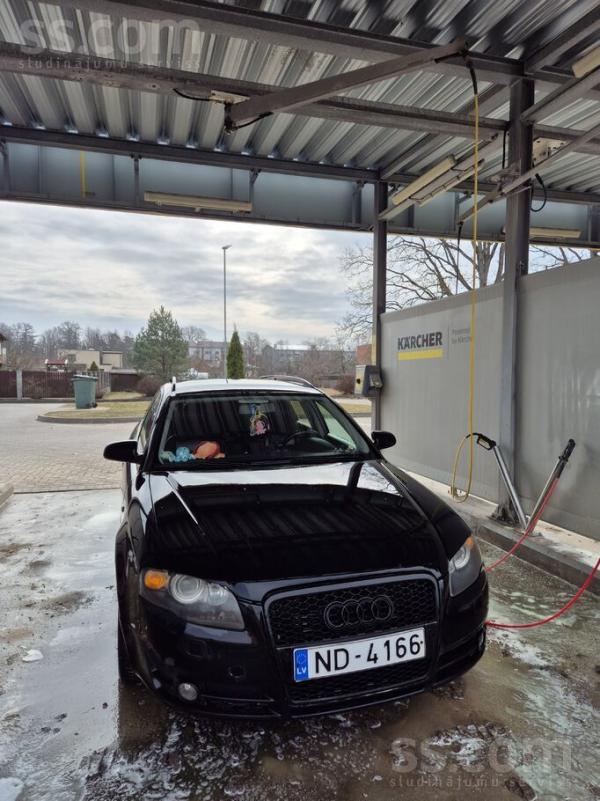 Melns Audi A4 2007 Rīga, ar dzinēja tilpumu 2.00 L un nobraukumu 395 tūkst. km par 2995 €, foto 9 vietnē AUTOMOTO.COM.LV