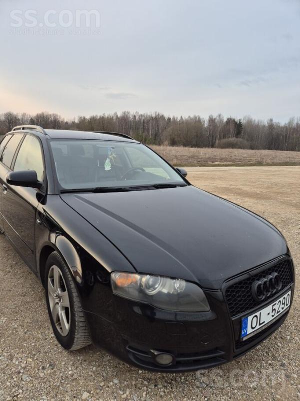 Melns Audi A4 2007 Rīga, ar dzinēja tilpumu 2.00 L un nobraukumu 395 tūkst. km par 2995 €, foto 2 vietnē AUTOMOTO.COM.LV