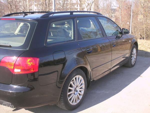 Black Audi A4 2007 in Kupiskis, with an engine capacity of 1.90 L and mileage of 309 thousand km for 3900 €, photo 4 on AUTOMOTO.COM.LV