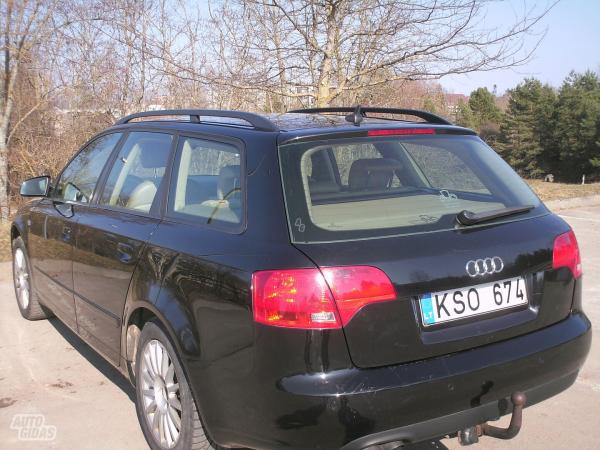 Black Audi A4 2007 in Kupiskis, with an engine capacity of 1.90 L and mileage of 309 thousand km for 3900 €, photo 6 on AUTOMOTO.COM.LV