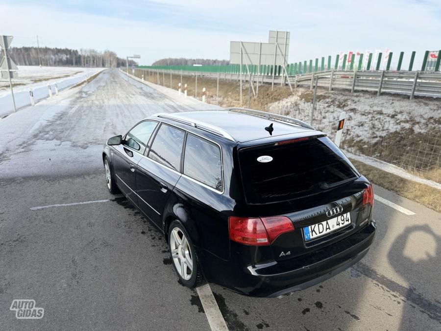 Черный Ауди А4 2007 в Каунас, объемом двигателя 2.00 л и пробегом 320 тыс. км за 2150 €, фото 13 на AUTOMOTO.COM.LV