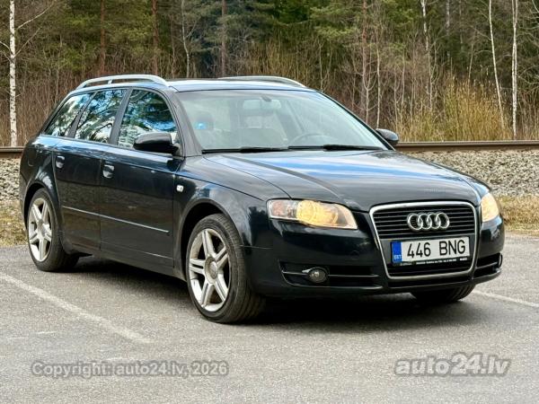 Melns Audi A4 2007 Tallina, ar dzinēja tilpumu 2.00 L un nobraukumu 298 tūkst. km par 2499 €, foto 1 vietnē AUTOMOTO.COM.LV