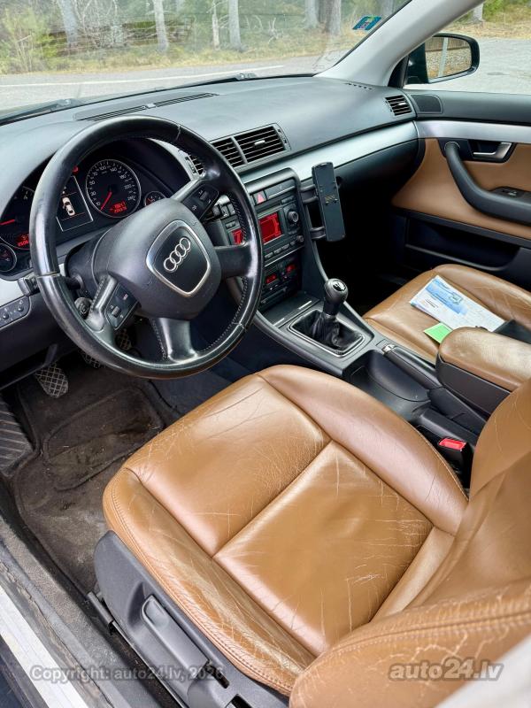 Melns Audi A4 2007 Tallina, ar dzinēja tilpumu 2.00 L un nobraukumu 298 tūkst. km par 2499 €, foto 7 vietnē AUTOMOTO.COM.LV