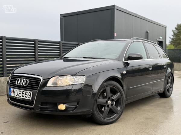 Melns Audi A4 2007 Viļņa, ar dzinēja tilpumu 2.00 L un nobraukumu 317 tūkst. km par 2600 €, foto 1 vietnē AUTOMOTO.COM.LV