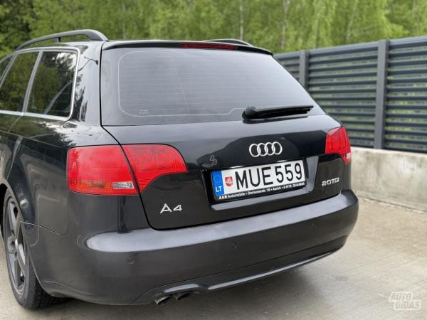Melns Audi A4 2007 Viļņa, ar dzinēja tilpumu 2.00 L un nobraukumu 317 tūkst. km par 2600 €, foto 4 vietnē AUTOMOTO.COM.LV