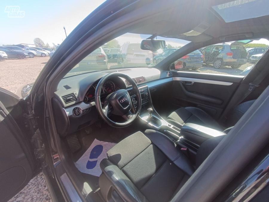 Black Audi A4 2007 in Kretinga, with an engine capacity of 2.00 L and mileage of 275 thousand km for 3650 €, photo 11 on AUTOMOTO.COM.LV