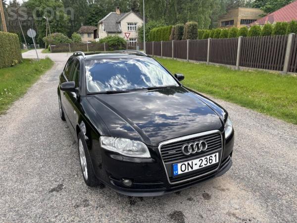 Melns Audi A4 2007 Valmiera, ar dzinēja tilpumu 2.00 L un nobraukumu 331 tūkst. km par 2100 €, foto 1 vietnē AUTOMOTO.COM.LV