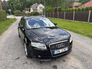 Black Audi A4 2007 in Valmiera, with an engine capacity of 2.00 L and mileage of 331 thousand km for 2100 €, photo  on AUTOMOTO.COM.LV