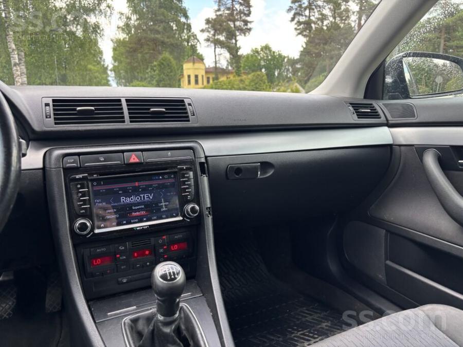 Melns Audi A4 2007 Valmiera, ar dzinēja tilpumu 2.00 L un nobraukumu 331 tūkst. km par 2100 €, foto 14 vietnē AUTOMOTO.COM.LV