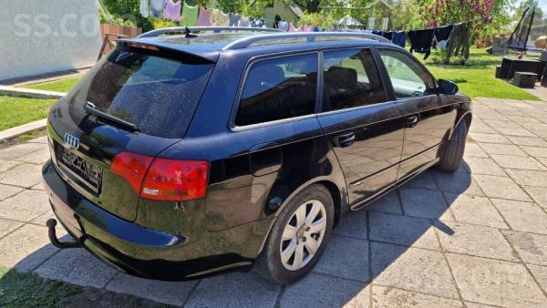 Black Audi A4 2007 in Jelgava, with an engine capacity of 2.00 L and mileage of 240 thousand km for 1650 €, photo 4 on AUTOMOTO.COM.LV