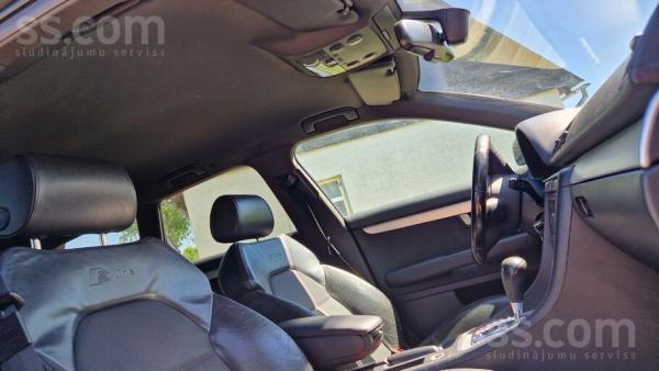 Black Audi A4 2007 in Jelgava, with an engine capacity of 2.00 L and mileage of 240 thousand km for 1650 €, photo 5 on AUTOMOTO.COM.LV