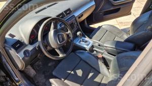 Black Audi A4 2007 in Jelgava, with an engine capacity of 2.00 L and mileage of 240 thousand km for 1650 €, photo 7 on AUTOMOTO.COM.LV
