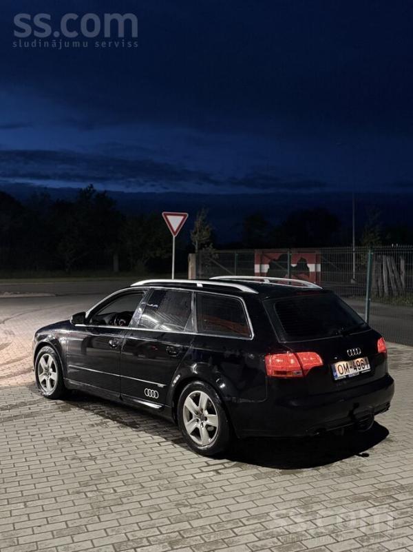 Black Audi A4 2007 in Kraslava, with an engine capacity of 2.00 L and mileage of 280 thousand km for 6500 €, photo 3 on AUTOMOTO.COM.LV