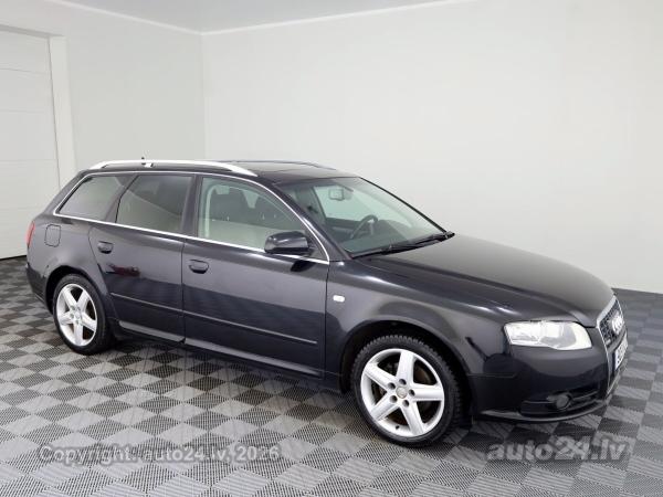 Black Audi A4 2007 in Tallinn, with an engine capacity of 2.00 L and mileage of 307 thousand km for 2299 €, photo 1 on AUTOMOTO.COM.LV