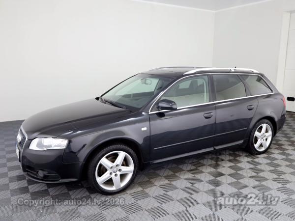 Black Audi A4 2007 in Tallinn, with an engine capacity of 2.00 L and mileage of 307 thousand km for 2299 €, photo 2 on AUTOMOTO.COM.LV
