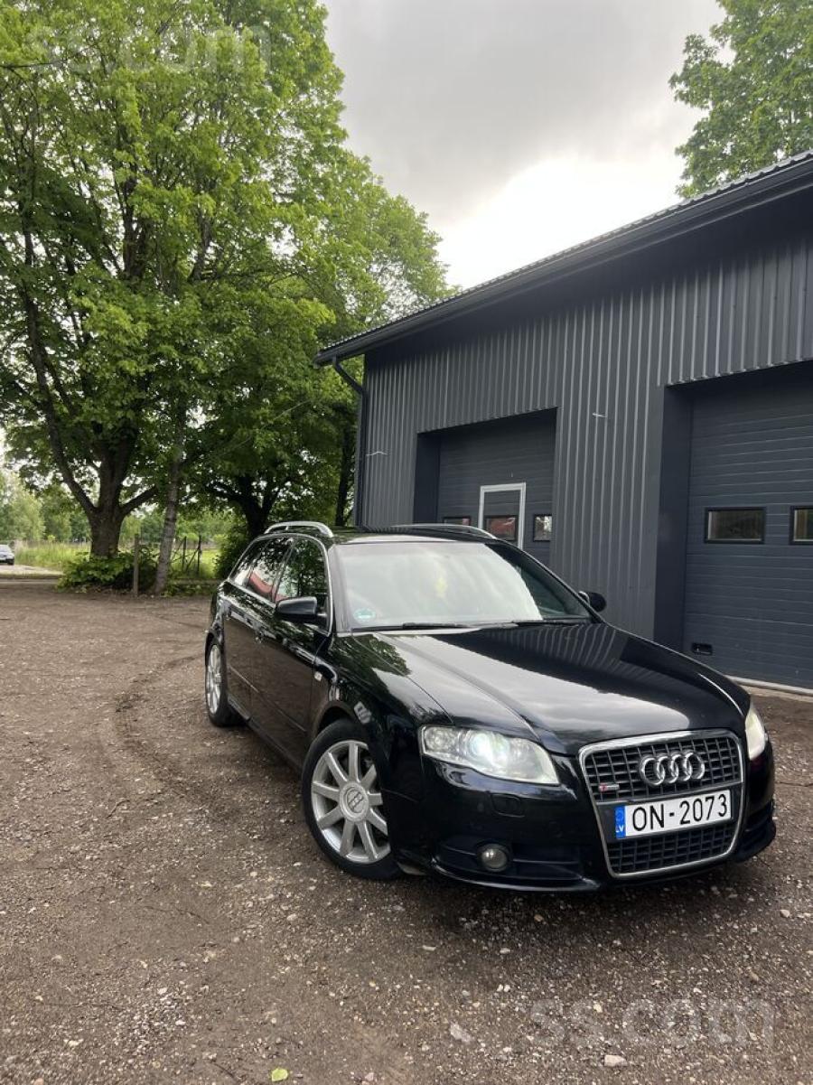 Black Audi A4 2007 in Cesis, with an engine capacity of 3.00 L and mileage of 426 thousand km for 2950 €, photo 3 on AUTOMOTO.COM.LV
