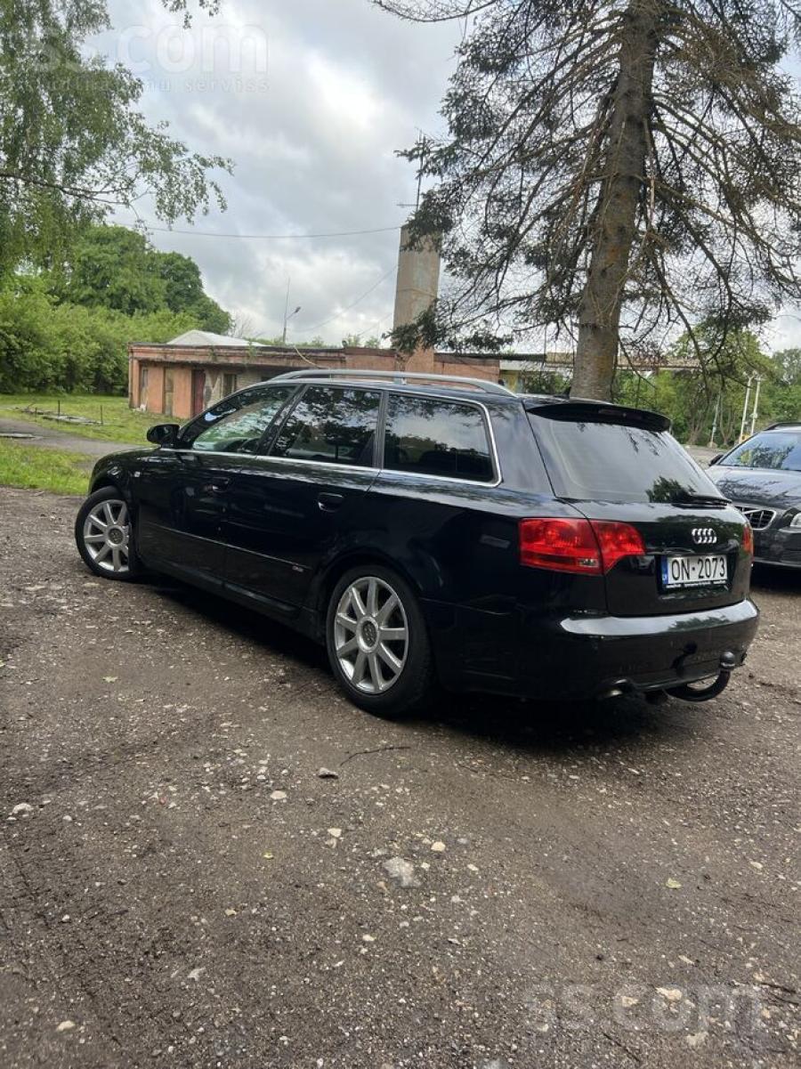 Black Audi A4 2007 in Cesis, with an engine capacity of 3.00 L and mileage of 426 thousand km for 2950 €, photo 4 on AUTOMOTO.COM.LV