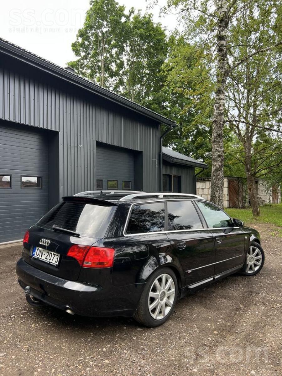 Black Audi A4 2007 in Cesis, with an engine capacity of 3.00 L and mileage of 426 thousand km for 2950 €, photo 5 on AUTOMOTO.COM.LV