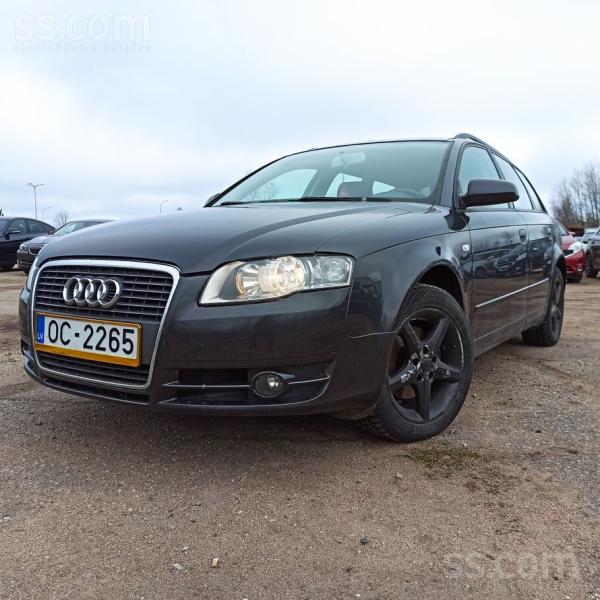 Melns Audi A4 2007 Daugavpils, ar dzinēja tilpumu 1.90 L un nobraukumu 0 tūkst. km par 2500 €, foto 2 vietnē AUTOMOTO.COM.LV