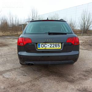 Black Audi A4 2007 in Daugavpils, with an engine capacity of 1.90 L and mileage of 0 thousand km for 2500 €, photo 6 on AUTOMOTO.COM.LV