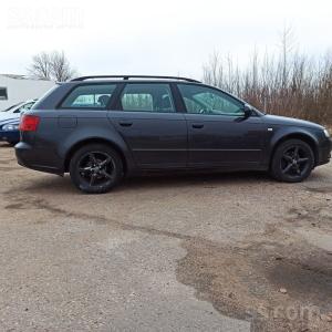 Black Audi A4 2007 in Daugavpils, with an engine capacity of 1.90 L and mileage of 0 thousand km for 2500 €, photo 8 on AUTOMOTO.COM.LV