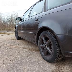 Black Audi A4 2007 in Daugavpils, with an engine capacity of 1.90 L and mileage of 0 thousand km for 2500 €, photo 9 on AUTOMOTO.COM.LV