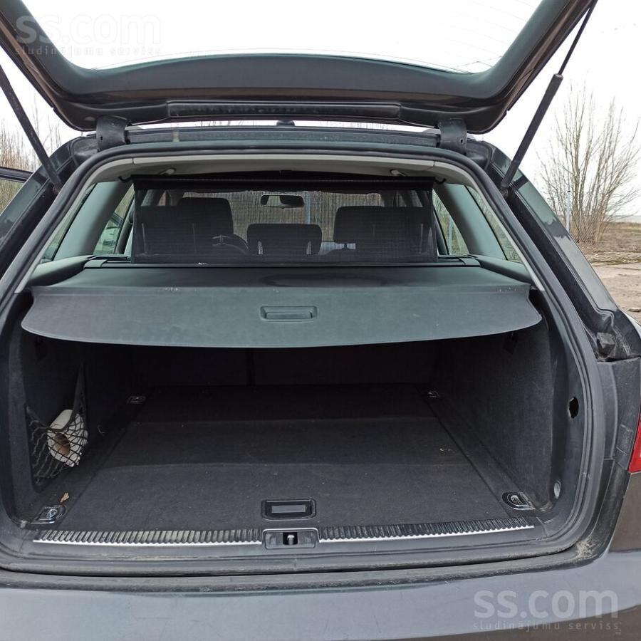 Black Audi A4 2007 in Daugavpils, with an engine capacity of 1.90 L and mileage of 0 thousand km for 2500 €, photo 13 on AUTOMOTO.COM.LV