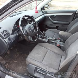 Black Audi A4 2007 in Daugavpils, with an engine capacity of 1.90 L and mileage of 0 thousand km for 2500 €, photo 16 on AUTOMOTO.COM.LV