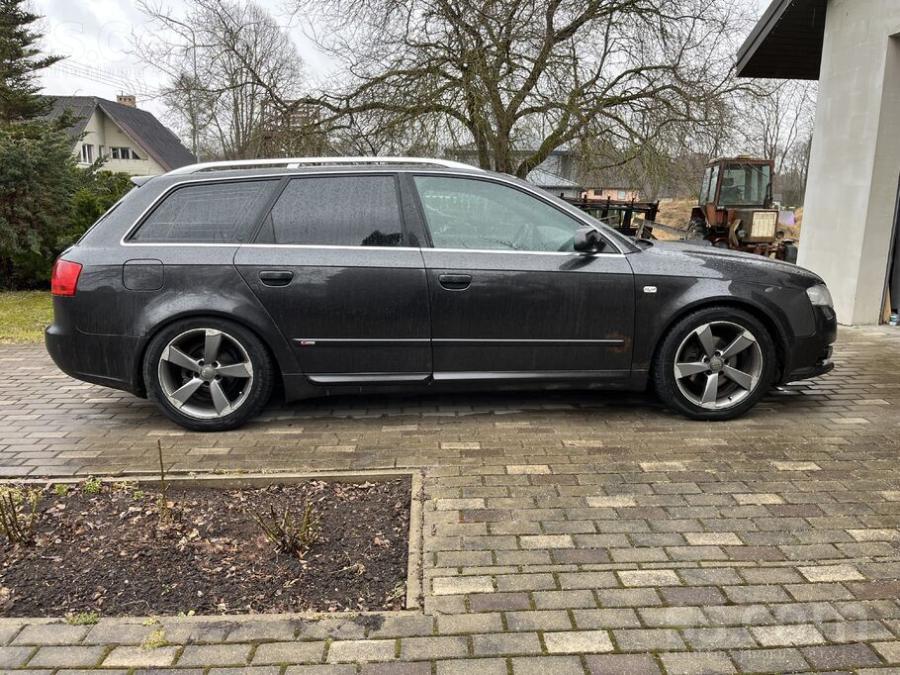 Black Audi A4 2007 in Riga, with an engine capacity of 2.00 L and mileage of 470 thousand km for 1650 €, photo 5 on AUTOMOTO.COM.LV